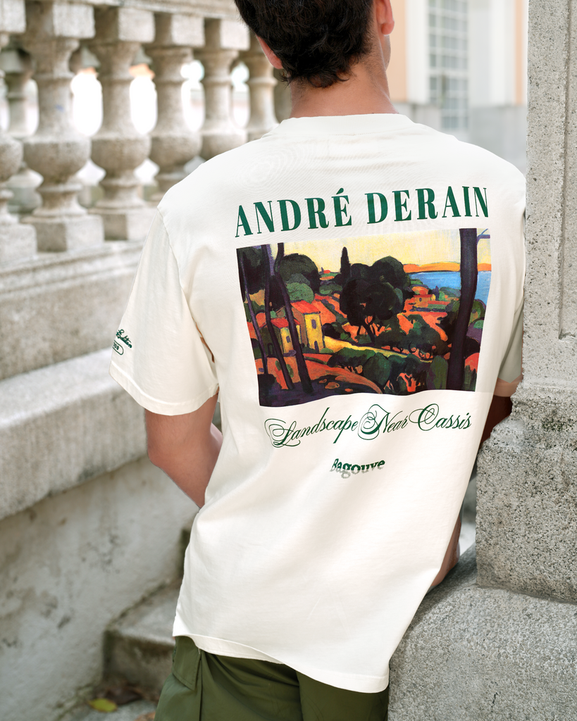 Bagouve Artwear - Cassis T-Shirt Cream, Andre Derain, Unisex – BAGOUVE